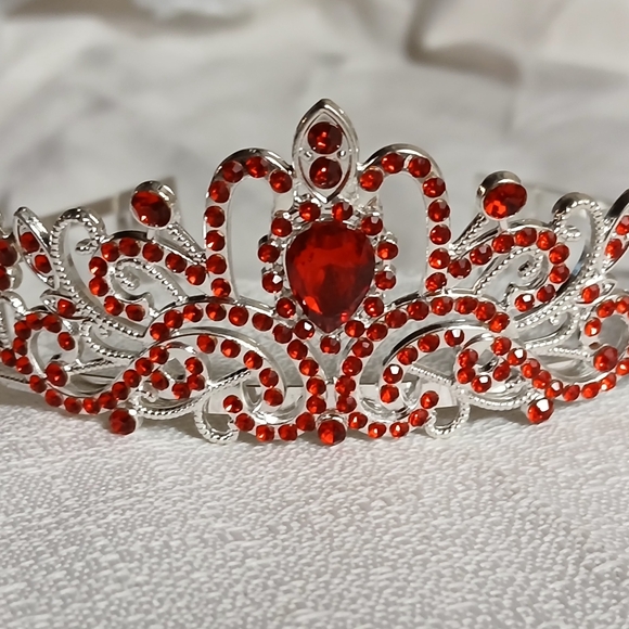 Accessories | Red Tiara | Poshmark